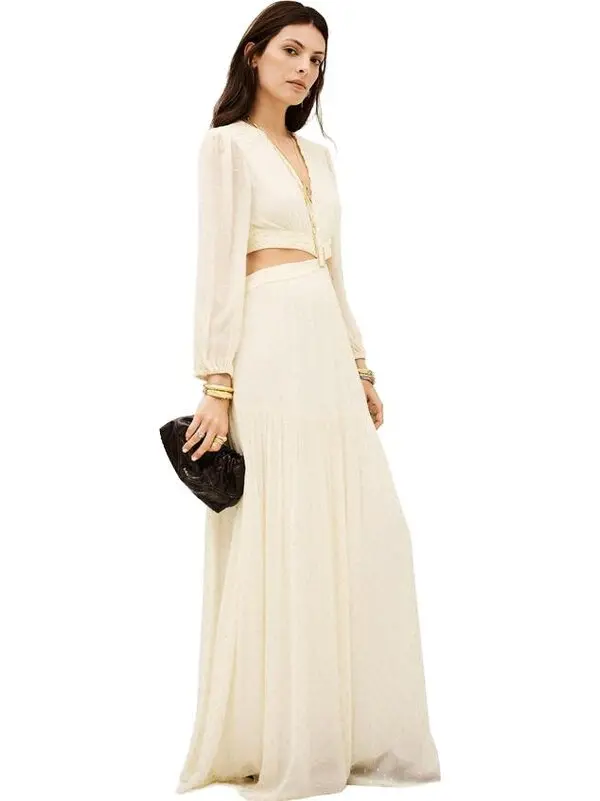Ba&sh Marry Maxi Dress - White