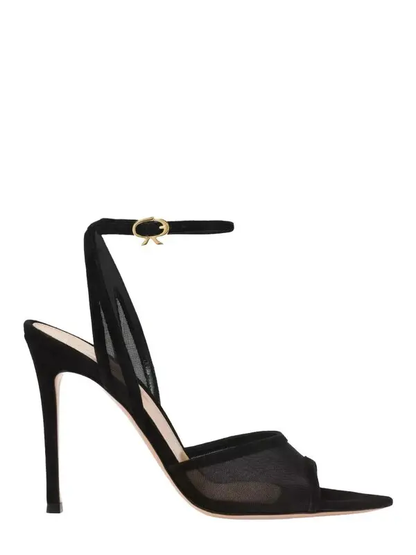 GIANVITO ROSSI 100mm Doreta Slingback Sandals - Black