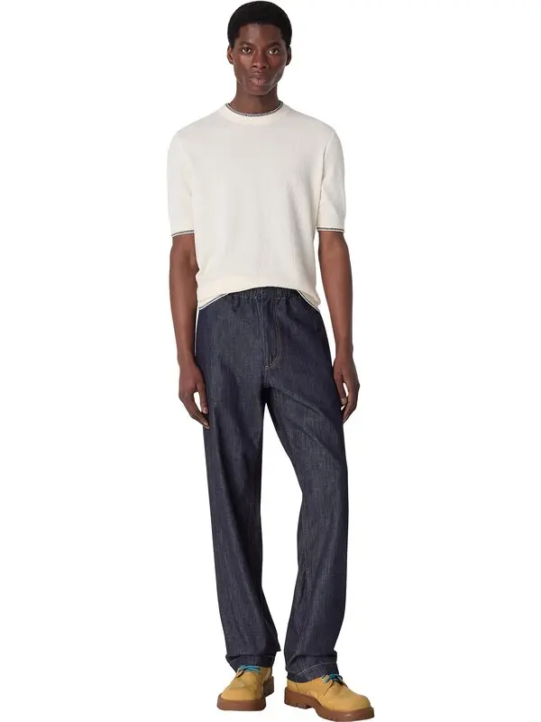 Bottega Veneta Straight Leg Jeans - Indigo