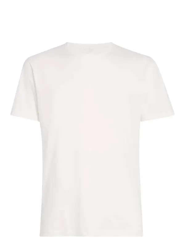 Sunspel Cotton Sea Island T-shirt - White