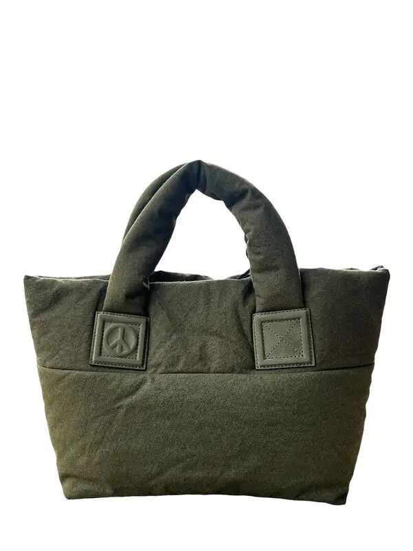 Readymade Vintage Us Army Tent Medium Tote Bag - Green