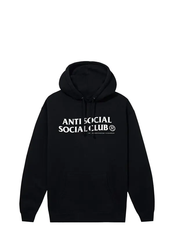 ANTI SOCIAL SOCIAL CLUB Class 1-a Hoodie - Black
