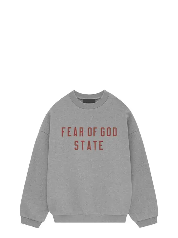 Fear Of God Fleece Crewneck - Grey