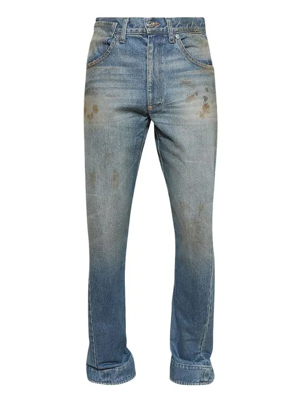 GALLERY DEPT. Zip Denim Jeans - Blue