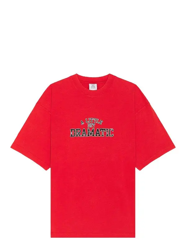 Vetements A Little Bit Dramatic T-shirt - Red