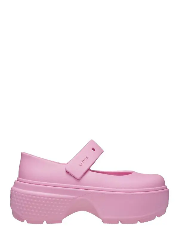 CROCS Stomp Mary Jane Clogs - Pink