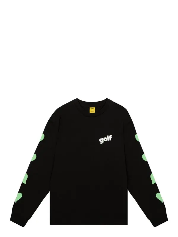 GOLF WANG Crush Long-sleeve Tee - Black