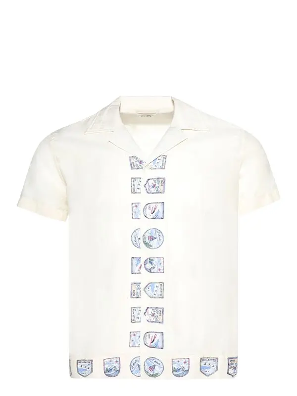 BODE Ski Season Short-sleeve Shirt - White