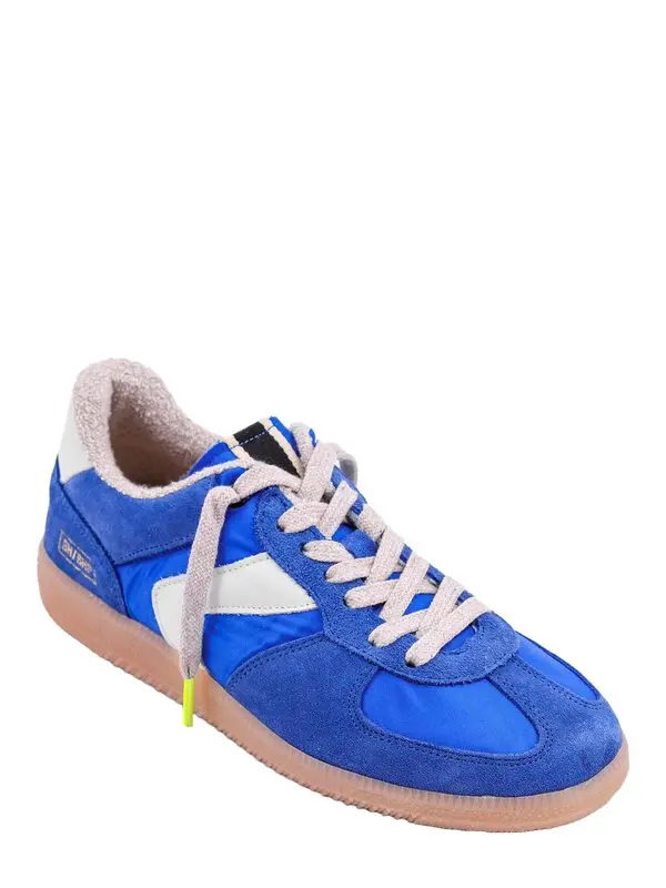 SHU SHOP Sylvia Lace-up Sneakers - Blue Suede