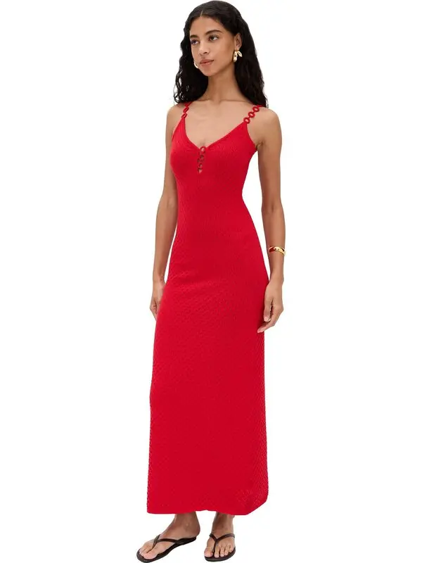 SEVEN WONDERS Adison Maxi Dress - Red