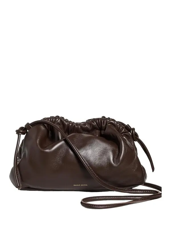 MANSUR GAVRIEL Mini Cloud Clutch - Chocolate