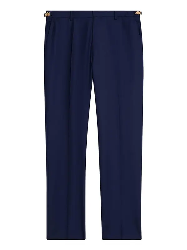 Versace Formal Wool Pants - Dkblue