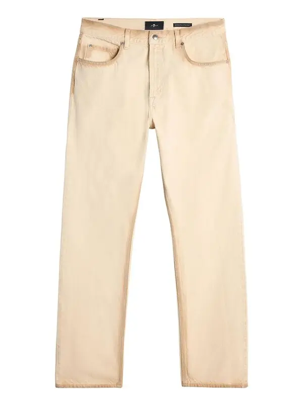 7 For All Mankind Modern Straight-leg Jeans - Freehand