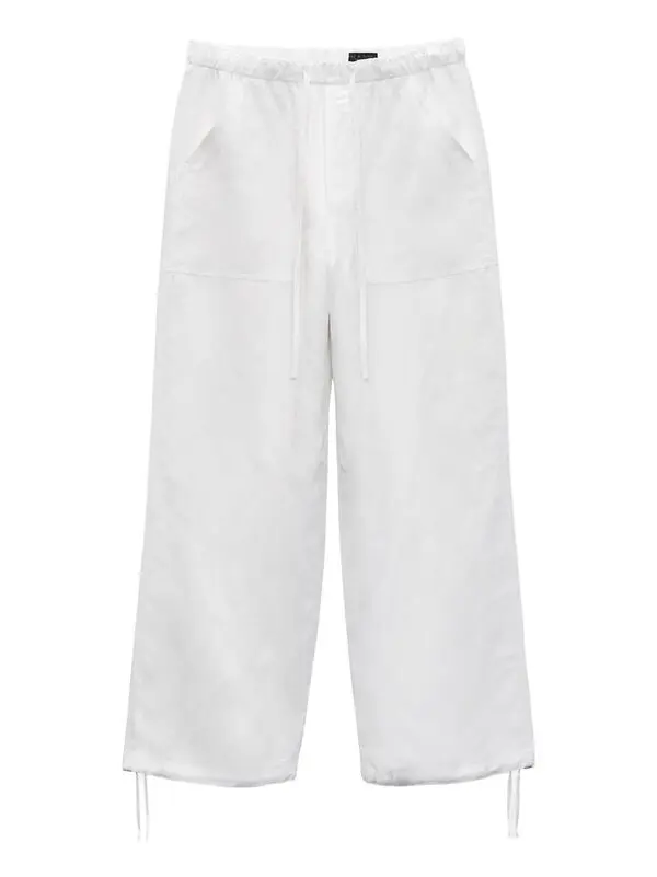Rag & Bone Adina Drawstring Pants - White