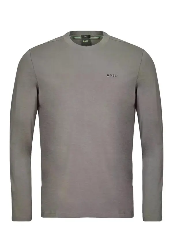 Hugo Logo-print T-shirt - Grey