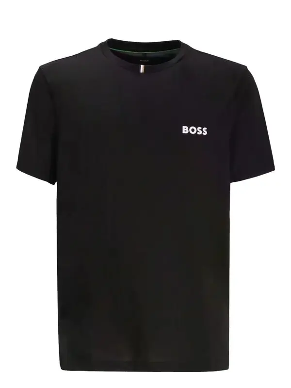 BOSS Logo-print T-shirt - Black