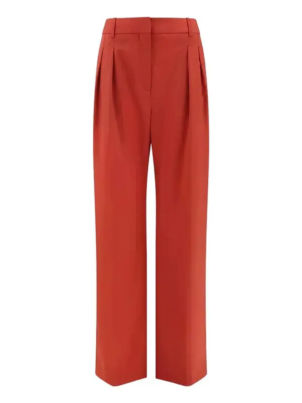 Loulou De Saison Wool Trousers - Red
