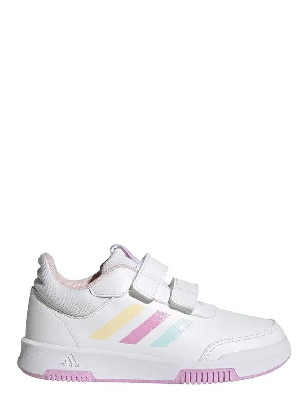 Adidas Tensaur Hook And Loop Sneakers - Cloud White/almost Blue/bliss Lilac