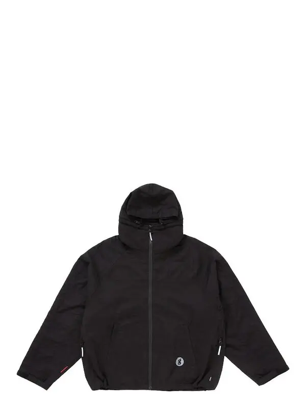 Supreme Patchwork Hooded Jacket - Black