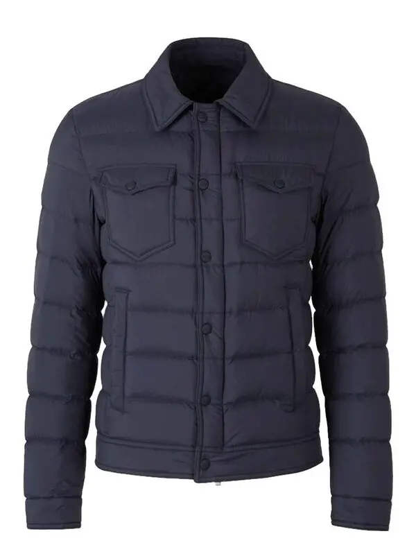 Herno Padded Down Jacket - Navy Blue