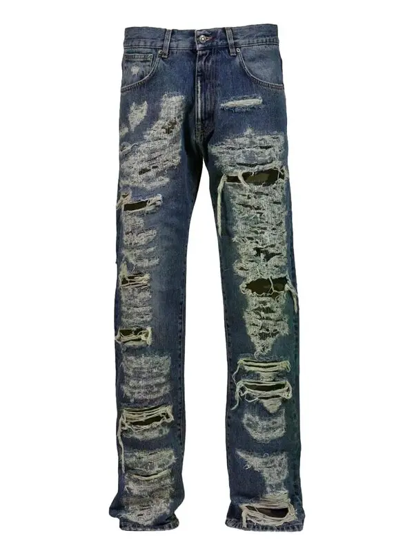 424 Logo-patch Jeans - Blue