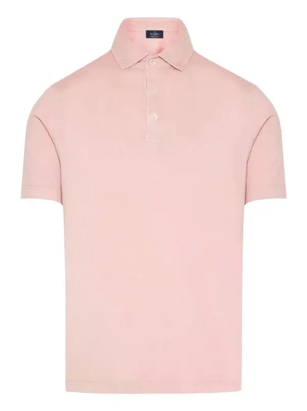 BARBA NAPOLI Short-sleeve Polo Shirt - Pink