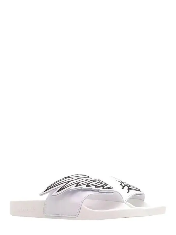 Adidas Adilette Jeremy Scott Wings Slides - White