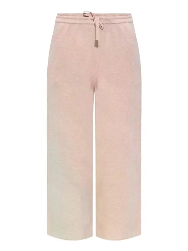 JIL SANDER Cashmere Trousers - Pink