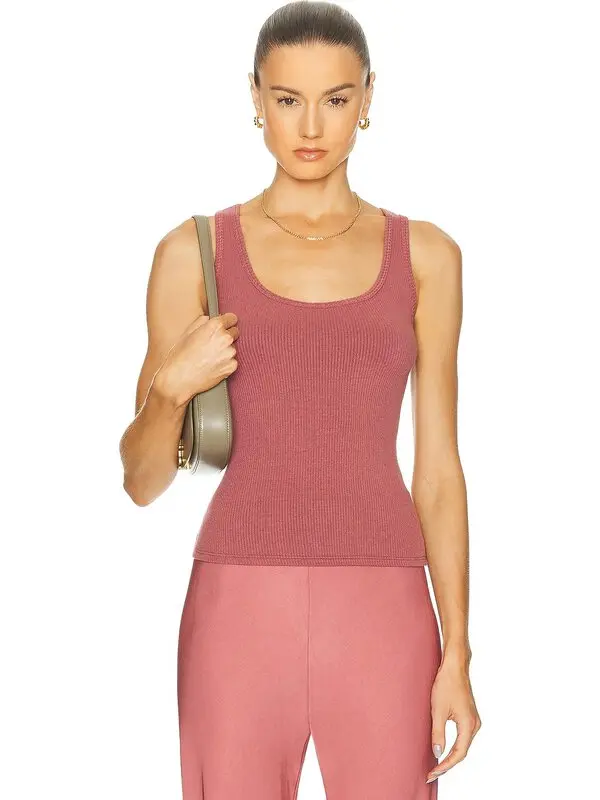 Sablyn Coco Scoop Neck Tank Top - Desert Bloom