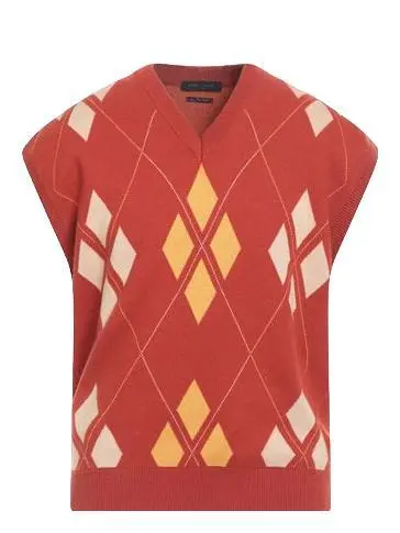 DANIELE FIESOLI Sweater Cotton, Merino Wool, Cashmere - Red