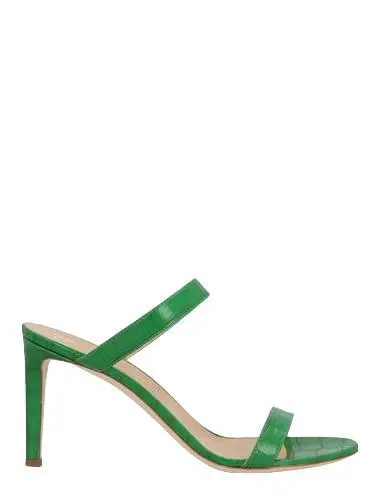 GIUSEPPE ZANOTTI Sandals Textile Fibers - Green