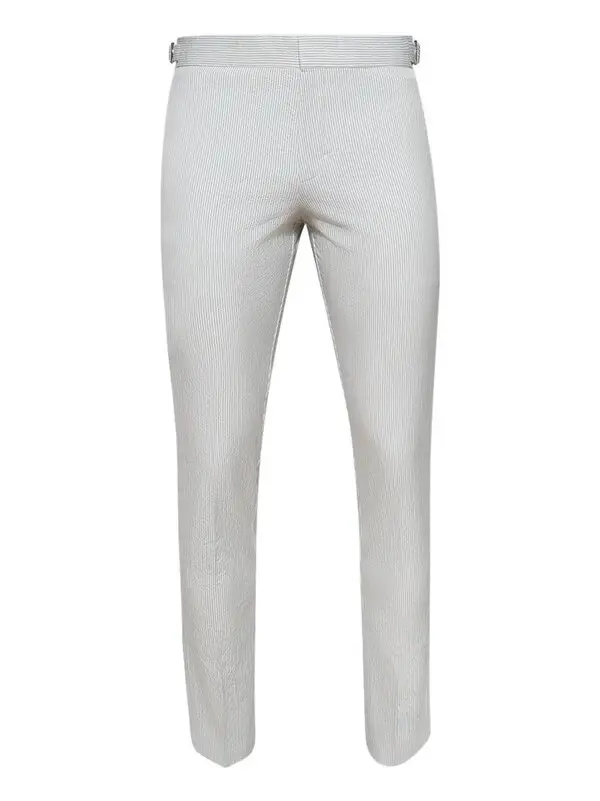 Orlebar Brown Griffon Seersucker Trousers - Blue