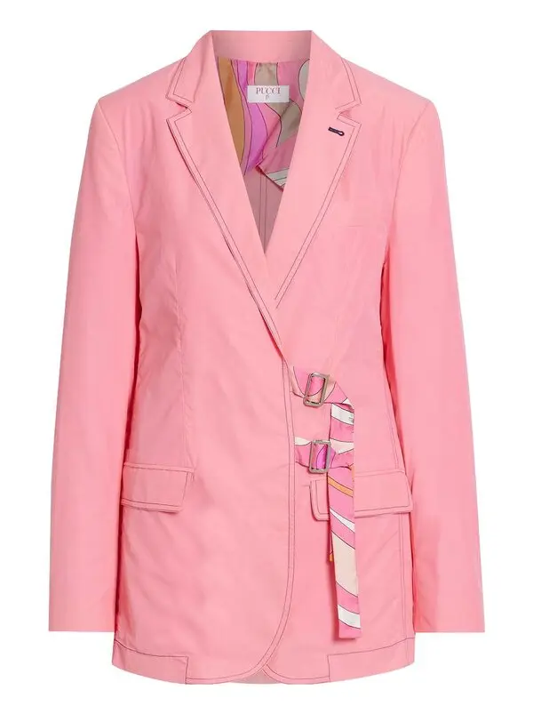 Emilio Pucci Taffeta Blazer - Bubblegum