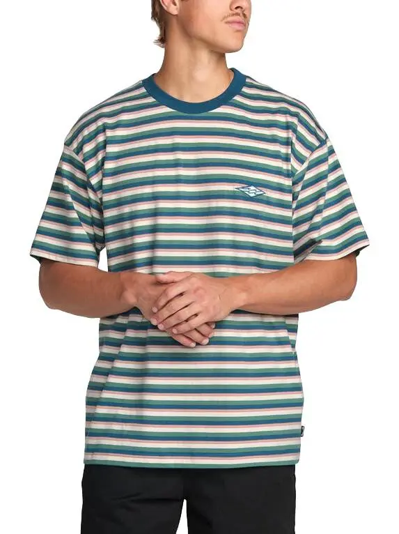 BILLABONG Baxter Stripe T-shirt - Deep Blue