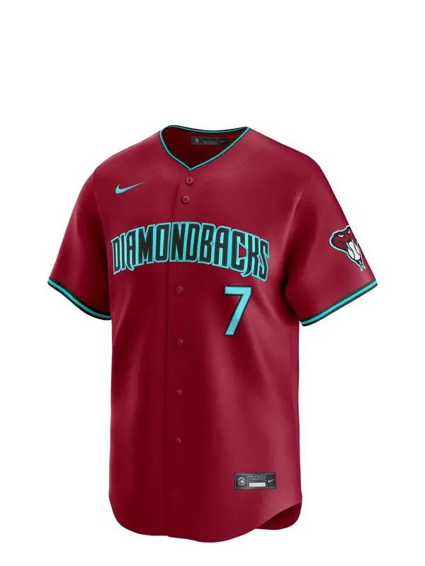 Nike Corbin Carroll Arizona Diamondbacks Dri-fit Adv Mlb Limited Jersey - Red
