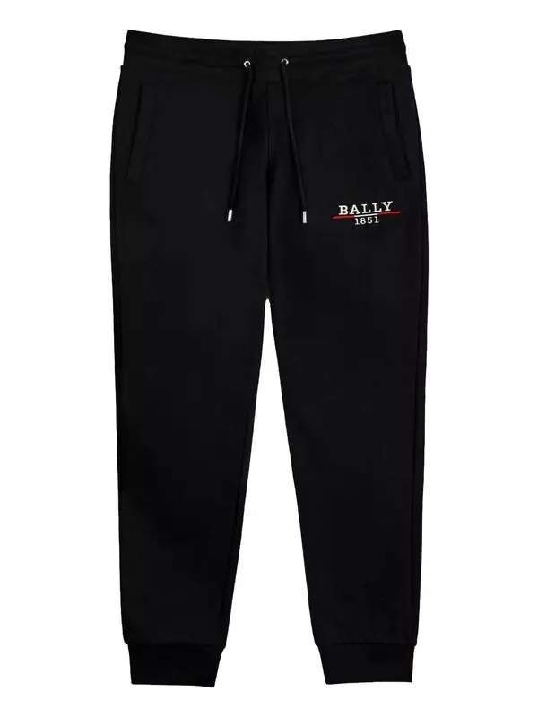 Bally Logo-embroidered Track Pants - Black
