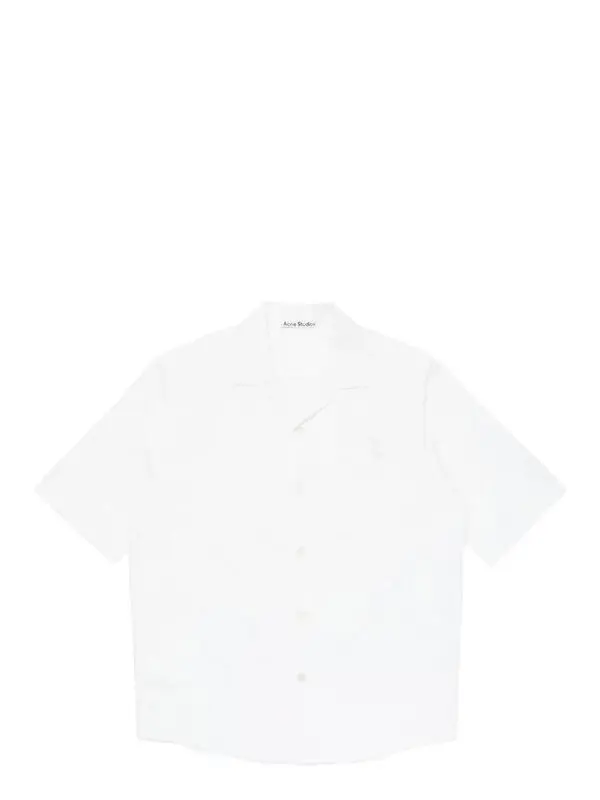 Acne Studios Short-sleeve Button-up Shirt - White
