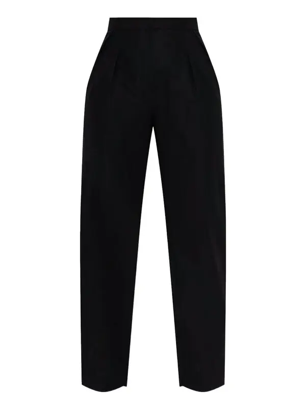 Max Mara Pleated Trousers - Black