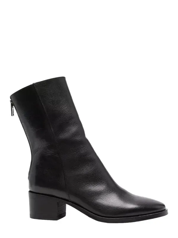 PANTANETTI 50mm Leather Boots - Black