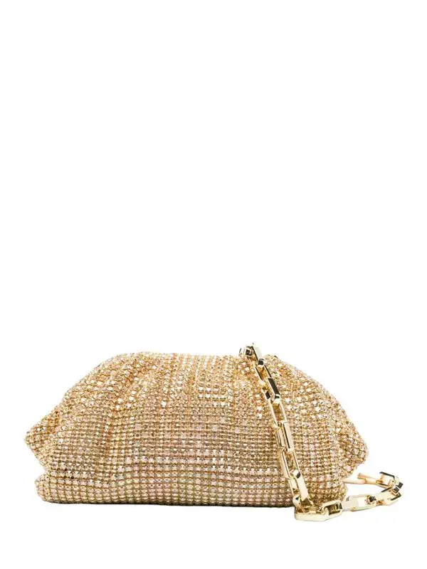 SELF-PORTRAIT Chainmail Clutch - Gold