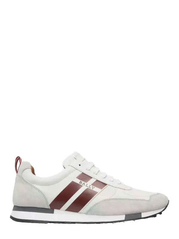 Bally Stripe-detail Sneakers - White