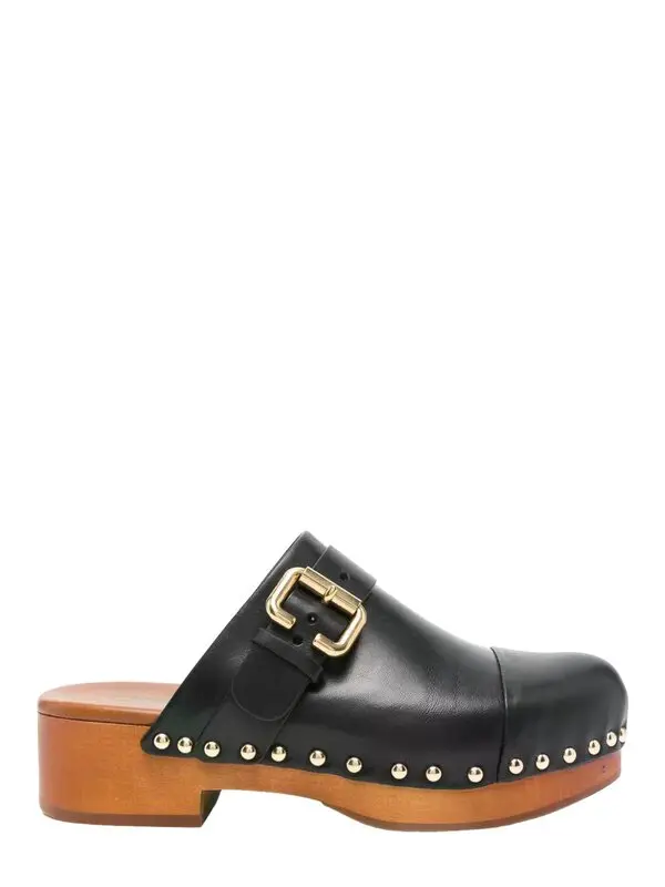 Chloé 40mm Jeanette Mules - Black