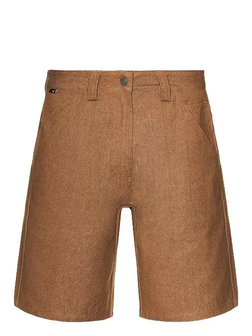 THE HUNDREDS Folsom Denim Shorts - Khaki
