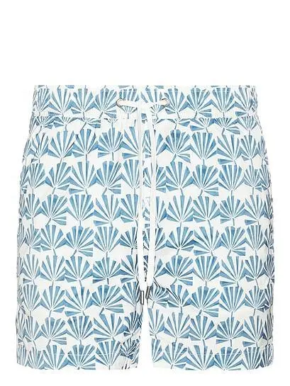 Onia Charles 5 Swim Trunks - Dark Blue Multi