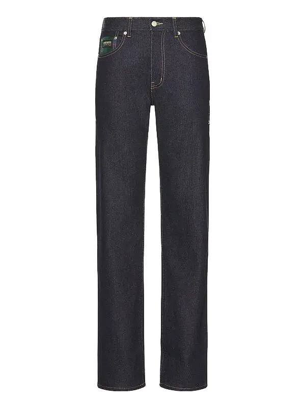 DEVA STATES Grit Denim Pants - Indigo Blue