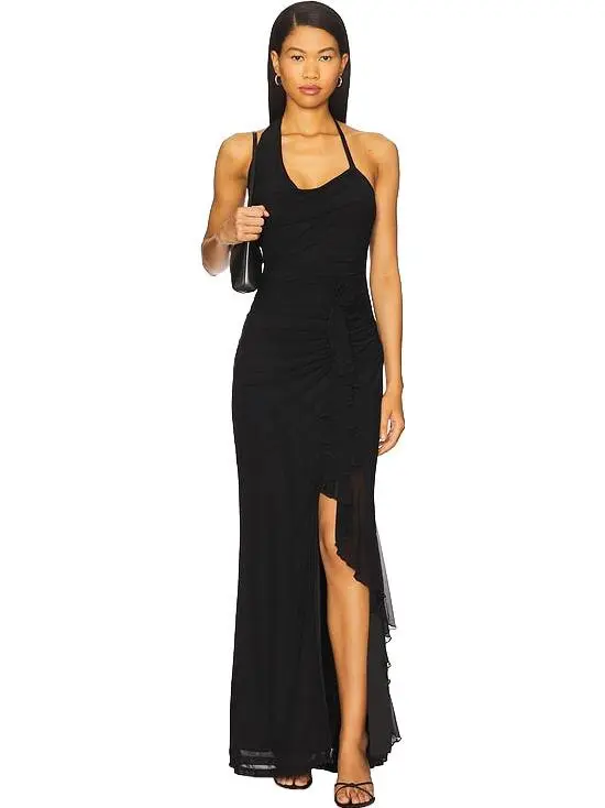 Superdown Cleopatra Maxi Dress - Black