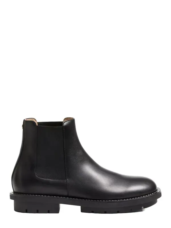 Valentino Garavani Urbie Leather Ankle Boots - Black