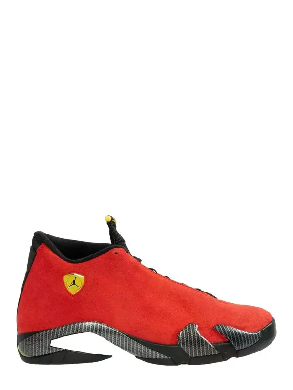 JORDAN Air Suede Basketball Sneakers - Red
