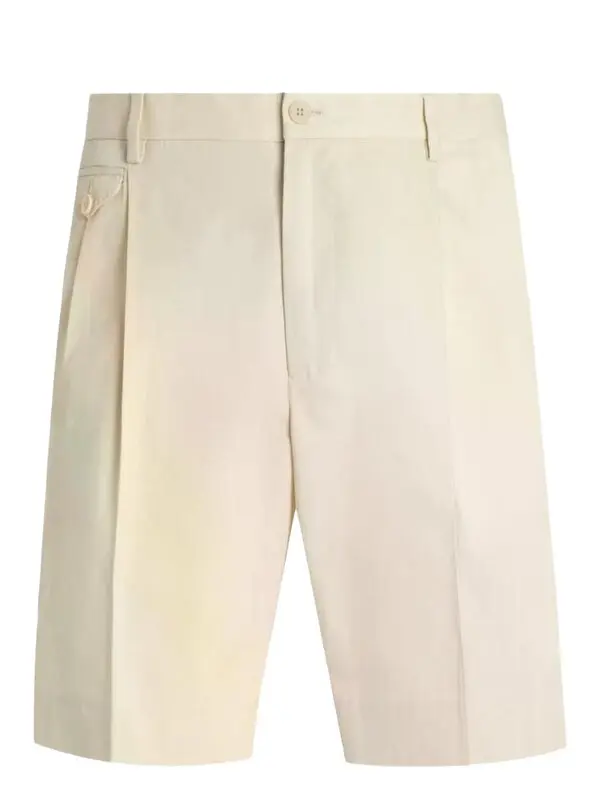 Dolce & Gabbana Cotton Shorts - Neutrals