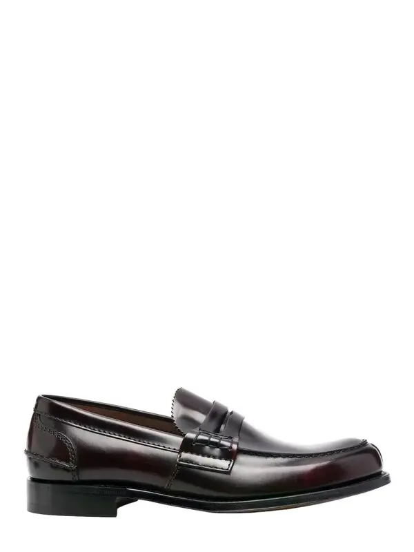 Church's Penny-slot Leather Loafers - Brown